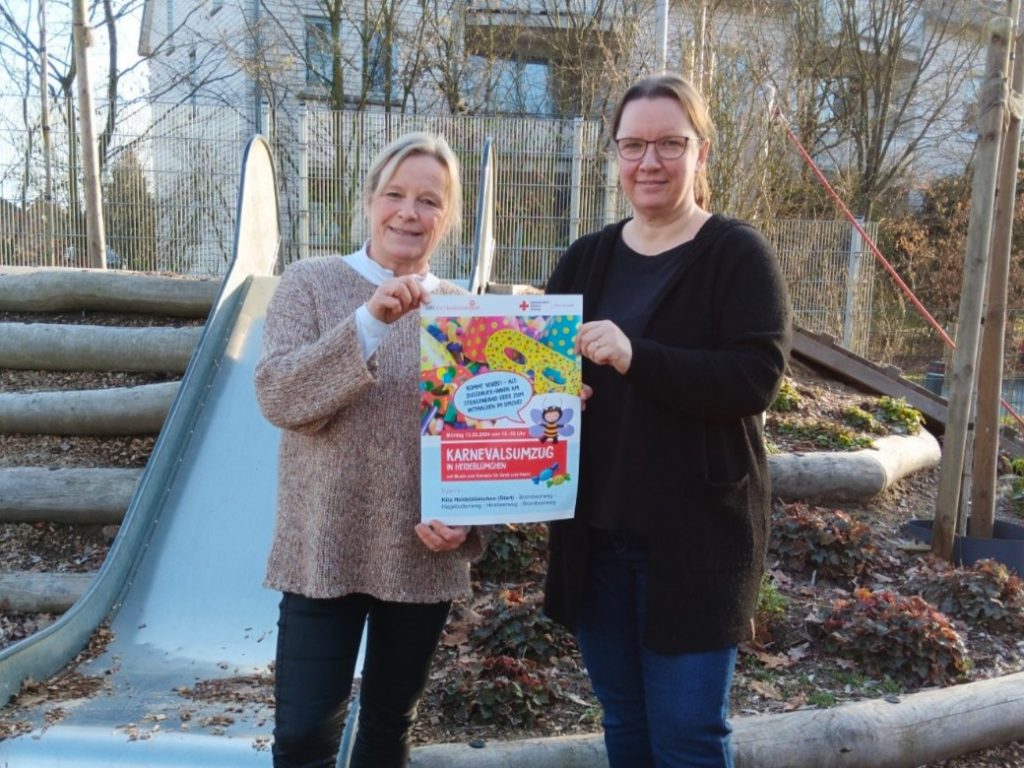 Karnevalsumzug in Heideblümchen - BIE-Quartier